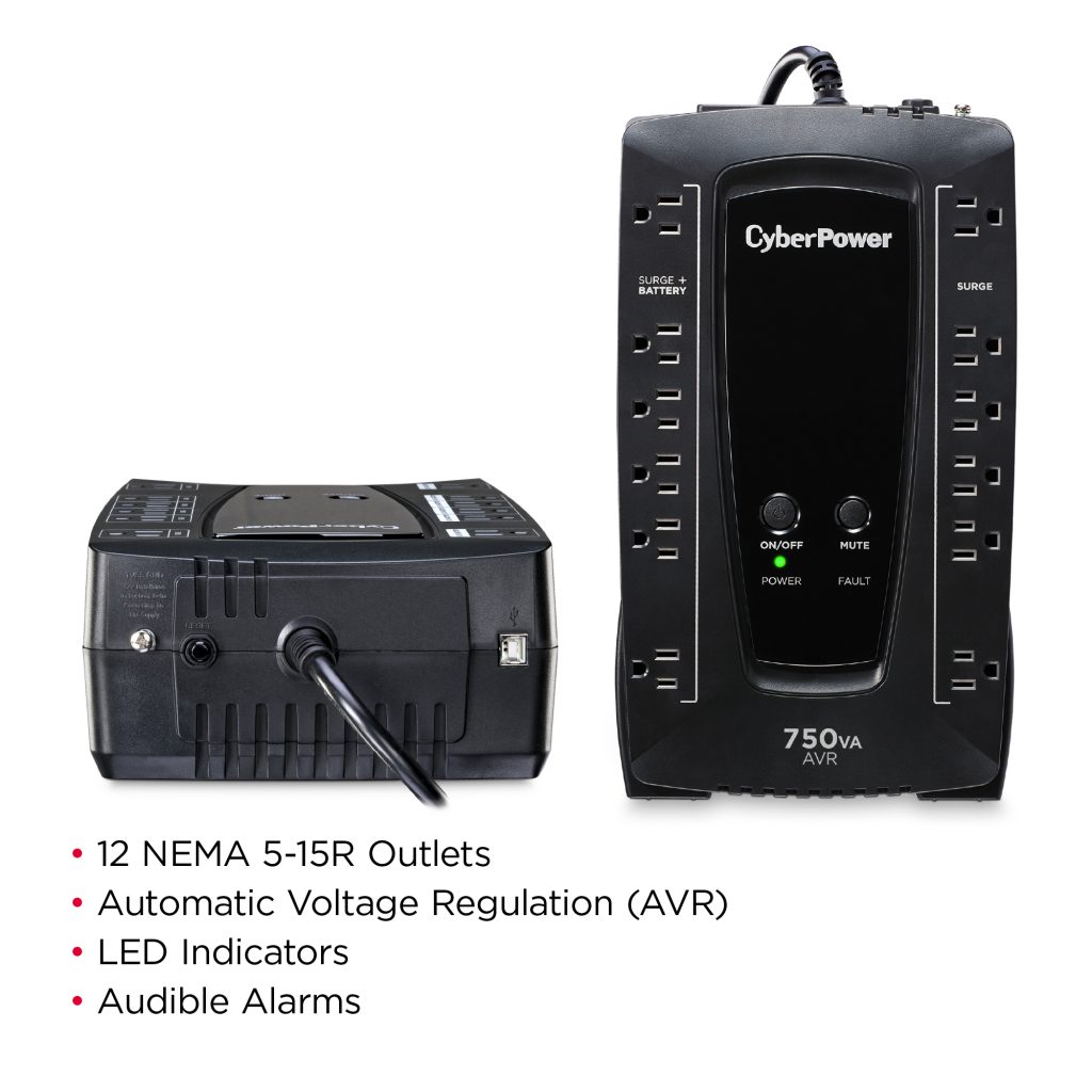 AVRG750U - AVR UPS Series - Product Details, Specs, Downloads | CyberPower
