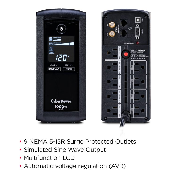 CP1000AVRLCD - Intelligent LCD UPS Series - Product Details, Specs ...