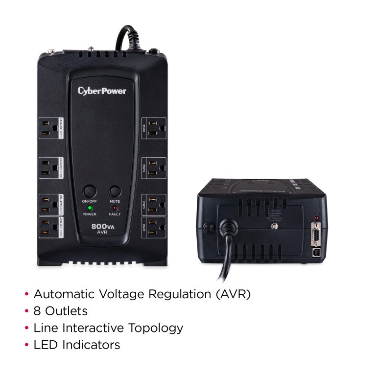 CP800AVR - AVR UPS Series - Product Details, Specs, Downloads | CyberPower