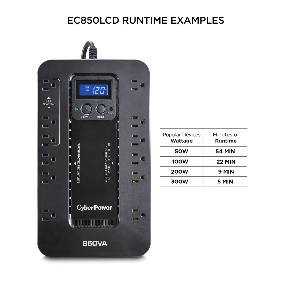 EC850LCD - Ecologic UPS Series - Product Details, Specs, Downloads ...
