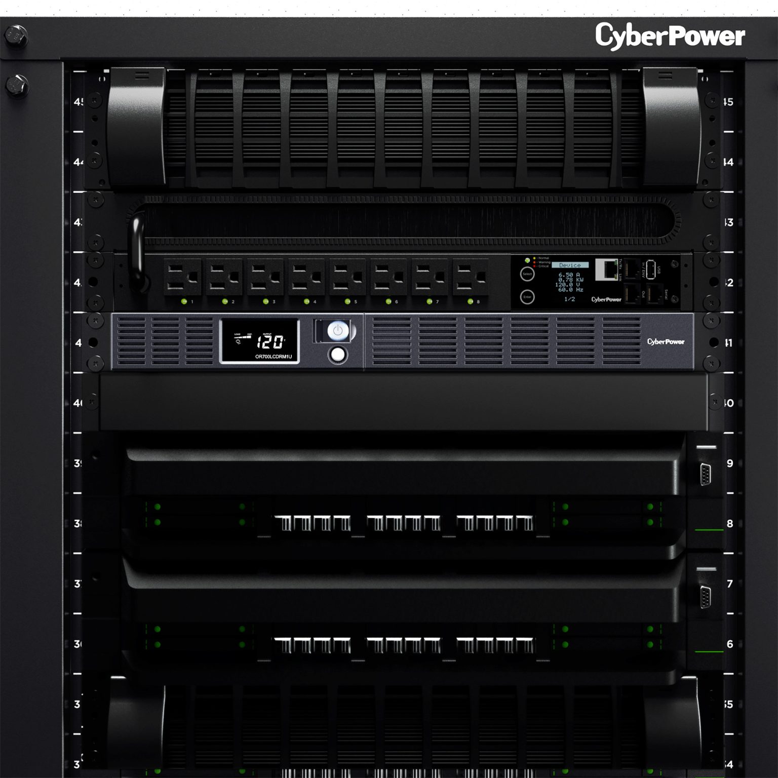 OR700LCDRM1U - Smart App LCD UPS Series - Product Details, Specs ...