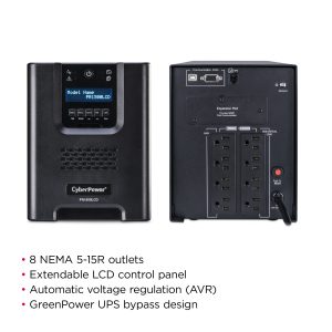 PR1500LCD - Smart App Sinewave UPS Series - Product Details, Specs ...