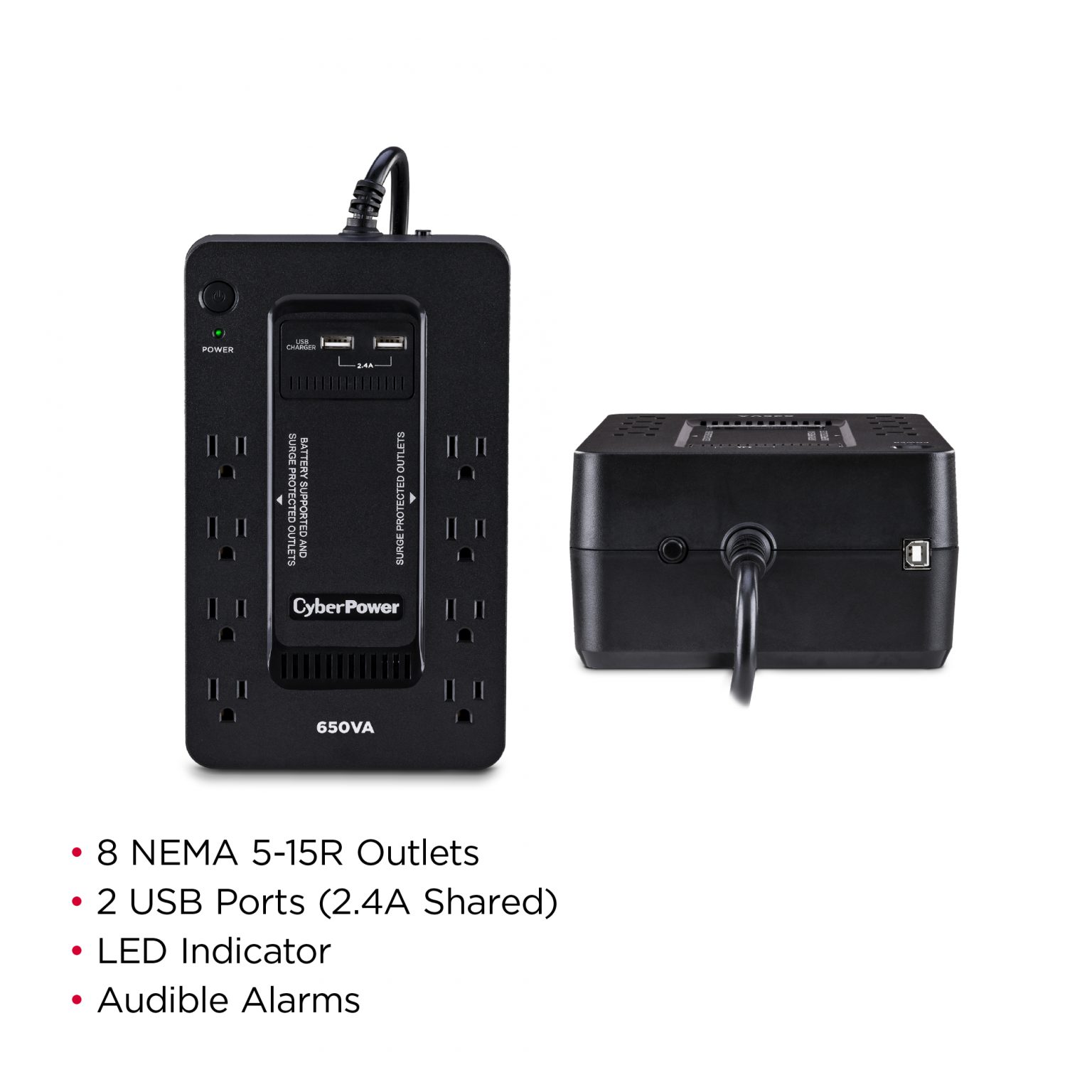 SX650U - Battery Backup - Product Details, Specs, Downloads | CyberPower