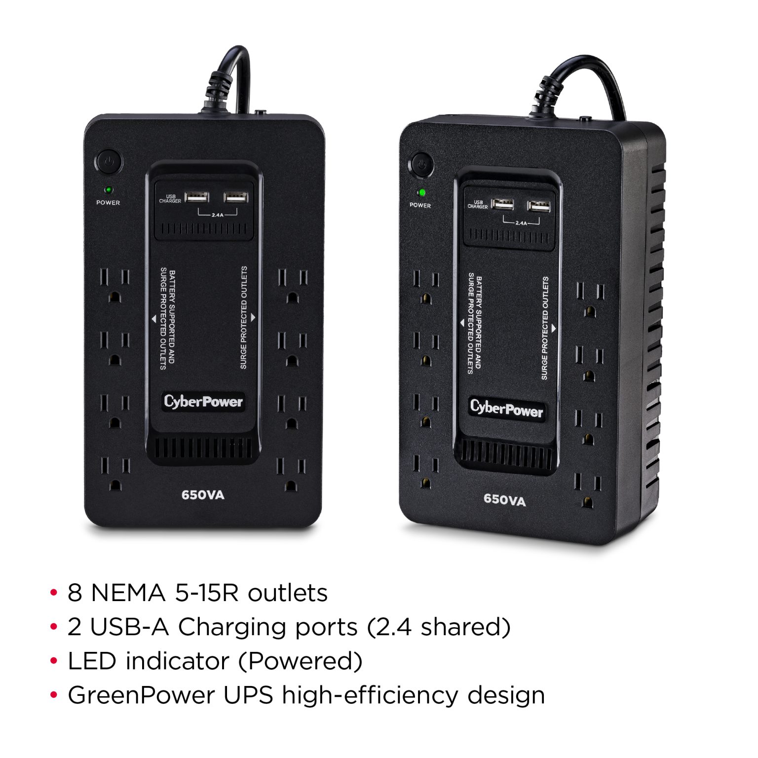 SX650U - Battery Backup - Product Details, Specs, Downloads | CyberPower