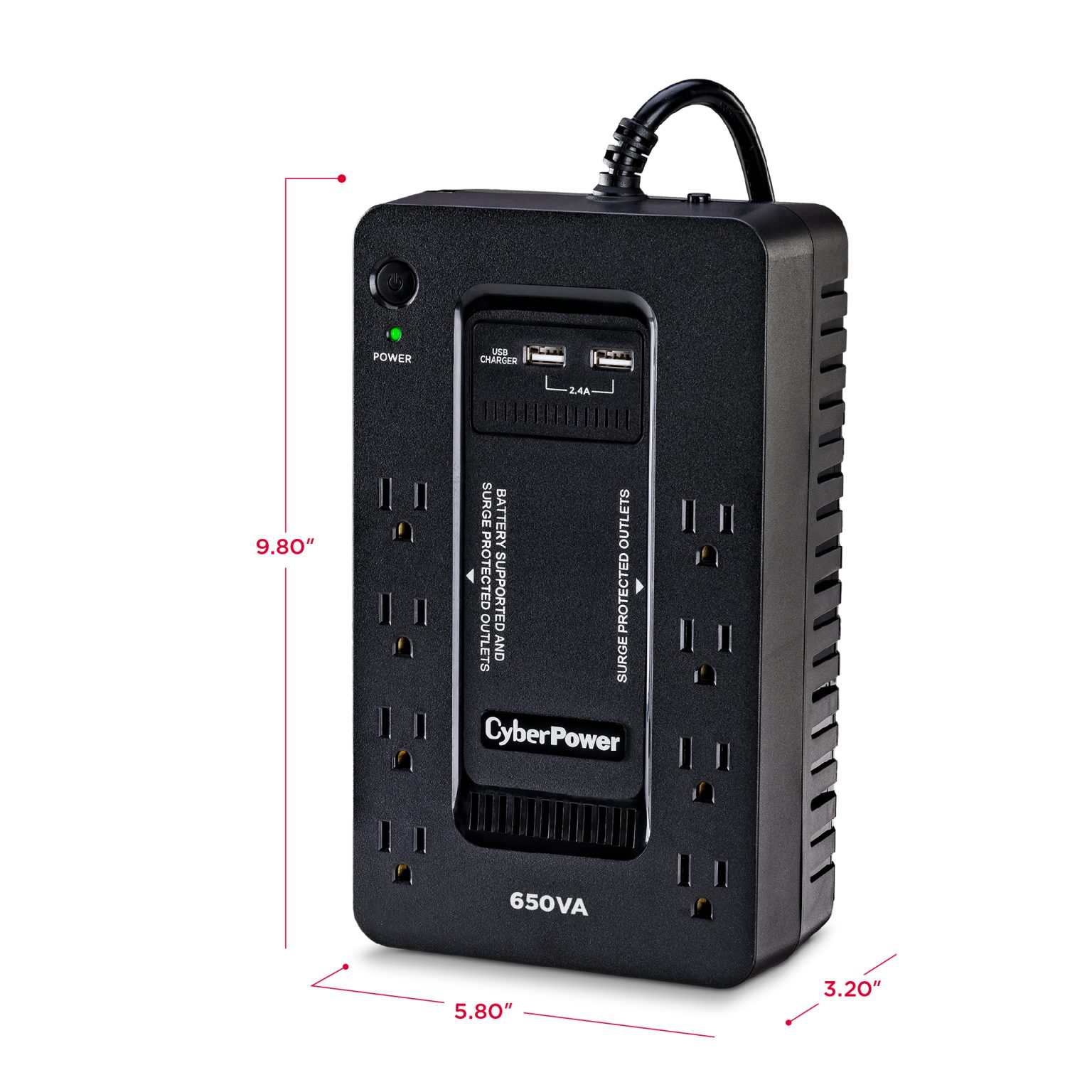 SX650U - Battery Backup - Product Details, Specs, Downloads | CyberPower