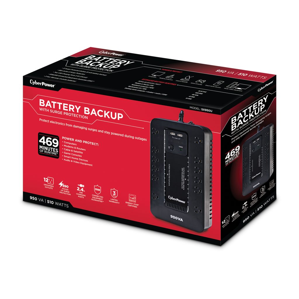 SX950U - Battery Backup - Product Details, Specs, Downloads | CyberPower