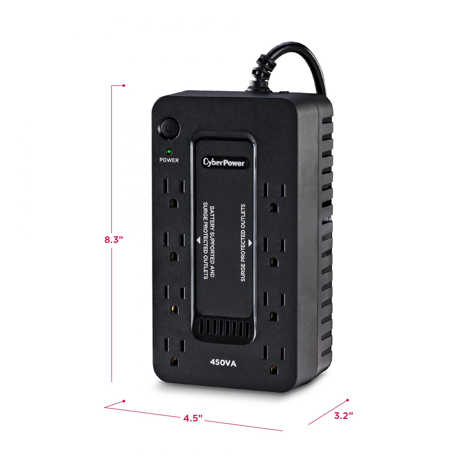 SE450G1 - Battery Backup - Product Details, Specs, Downloads | CyberPower