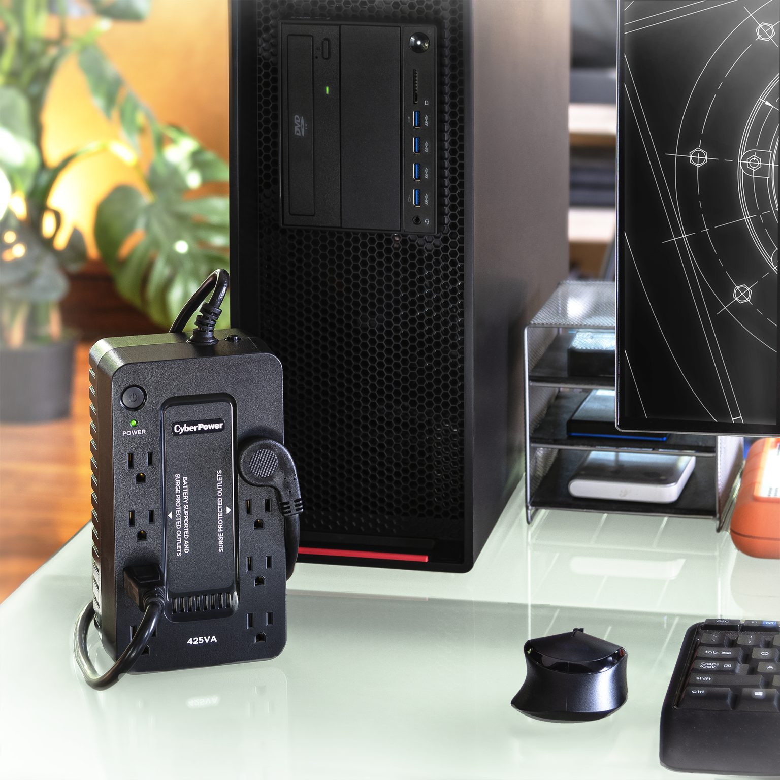 ST425 - Standby UPS Series - Product Details, Specs, Downloads | CyberPower