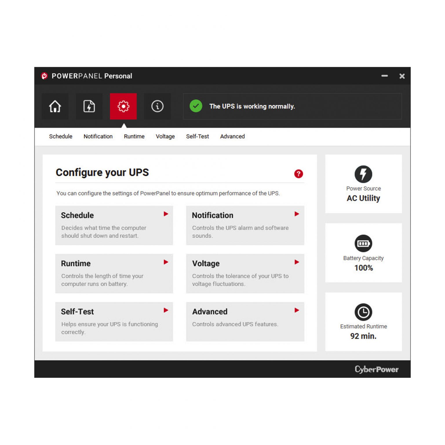 PowerPanel Personal Windows - Software - Product Details, Specs ...