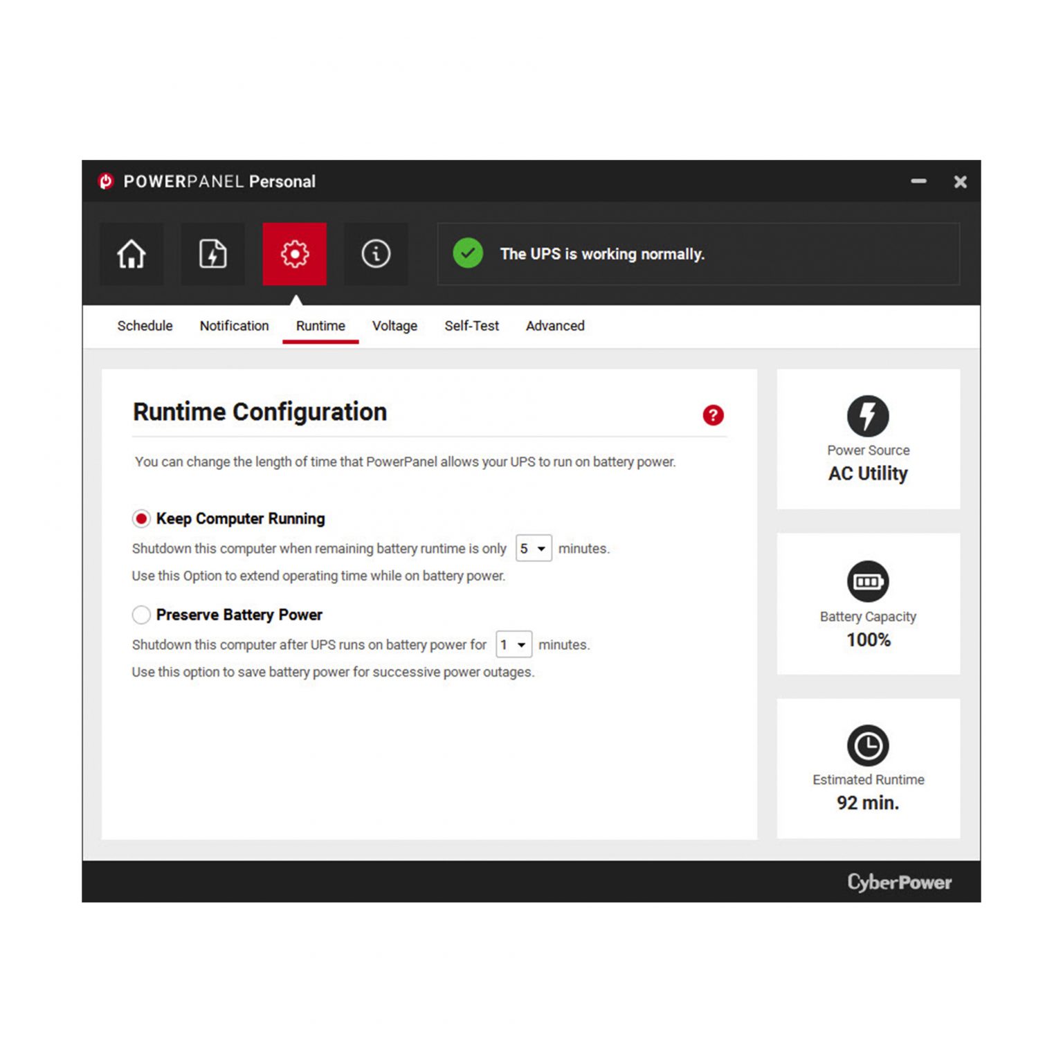 PowerPanel Personal Windows - Software - Product Details, Specs ...