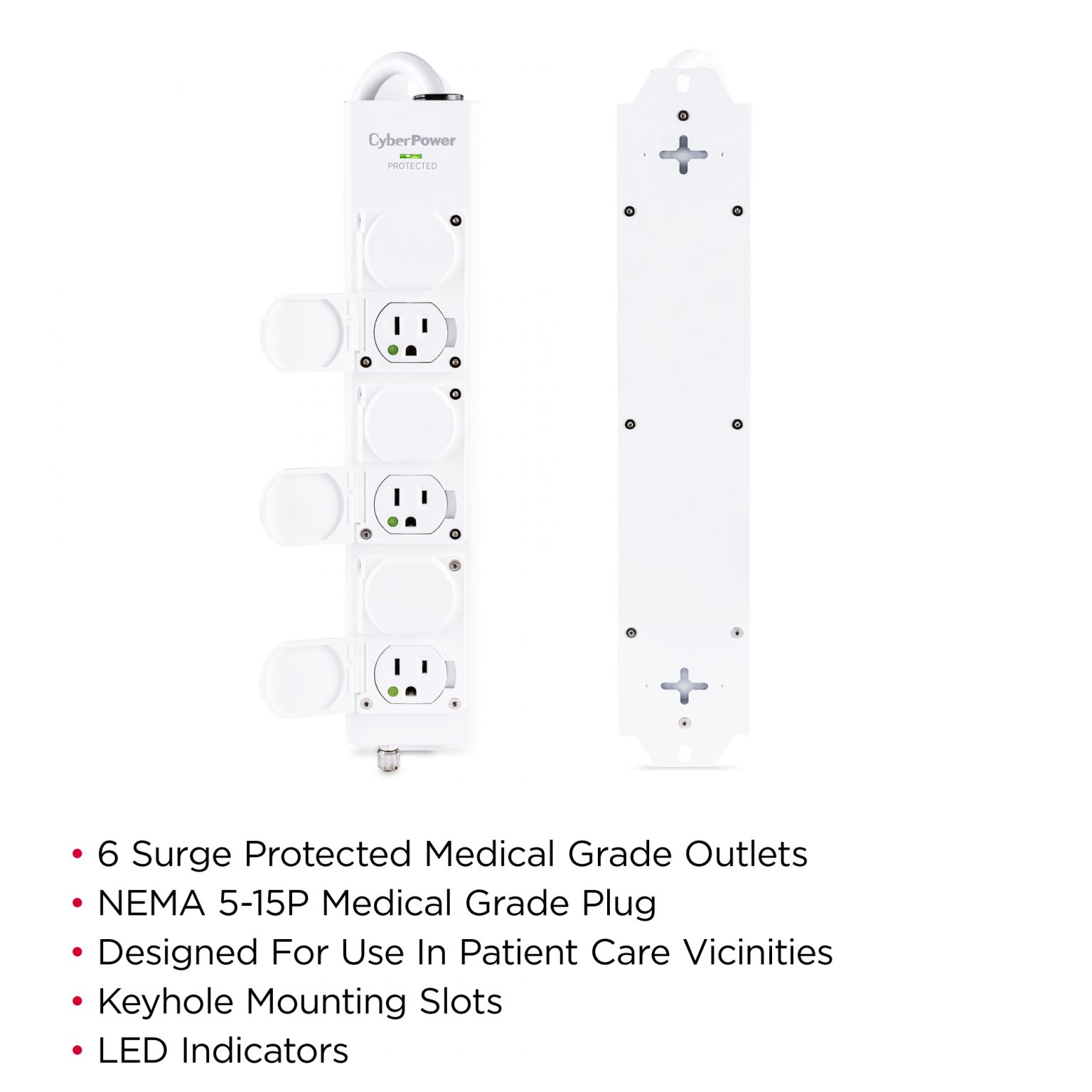 MPV615S - Medical Grade Surge Protector - Product Details, Specs ...