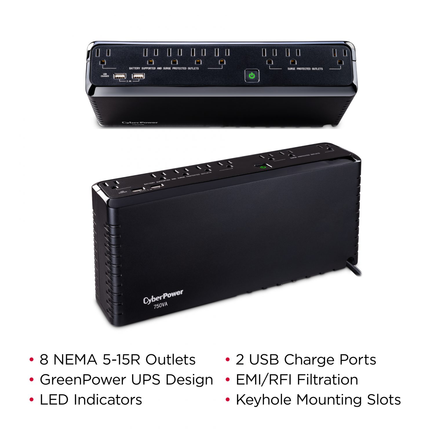 SL750U-FC - Battery Backup - Product Details, Specs, Downloads | CyberPower