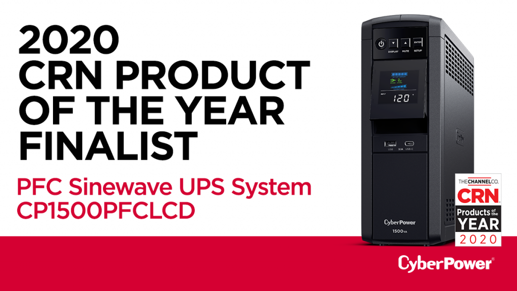 CyberPower PFC Sinewave Mini-Tower UPS System Named a 2020 CRN® Product ...