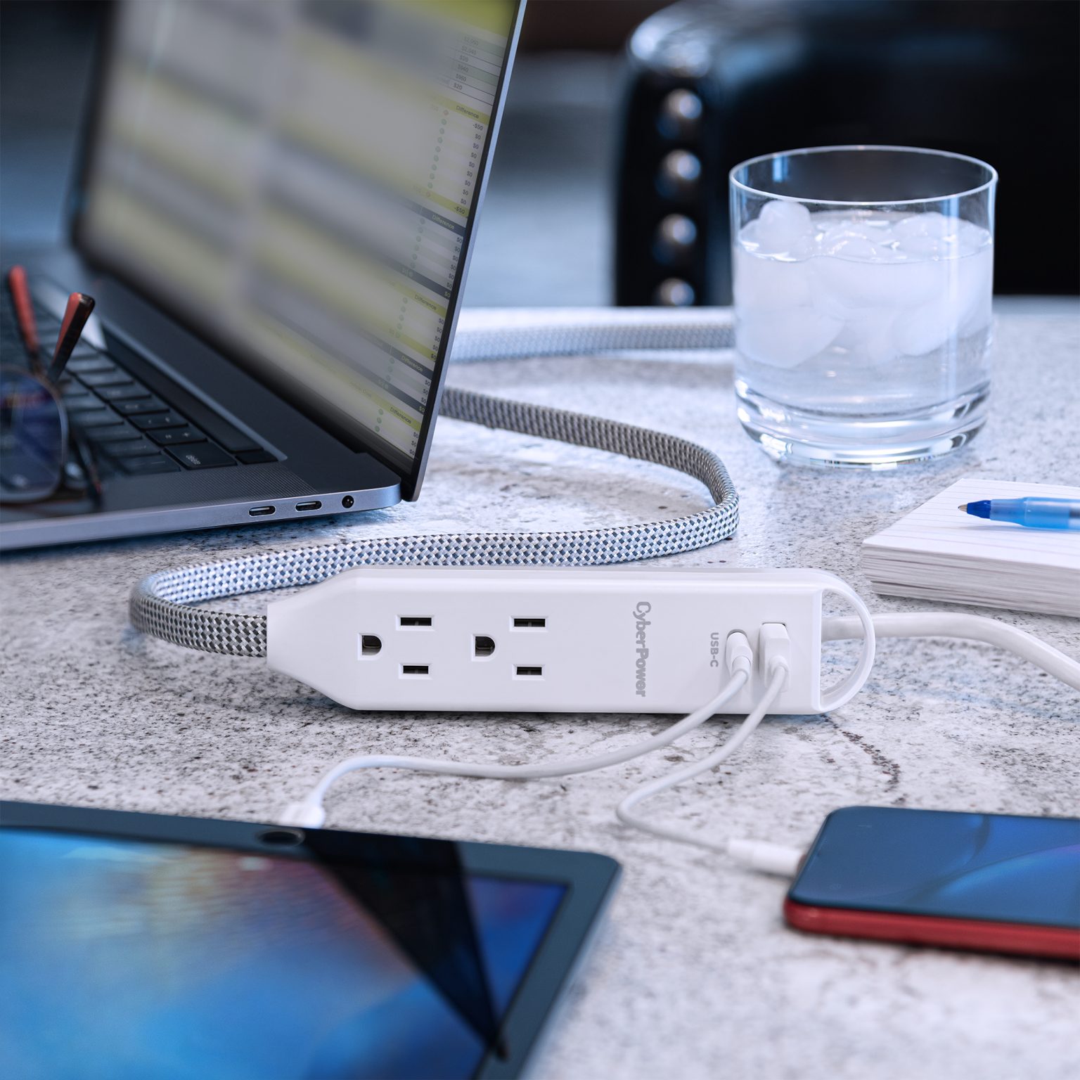 GC306UCHD - 3 Outlet Surge Protector Extension Cord With USB - Product ...