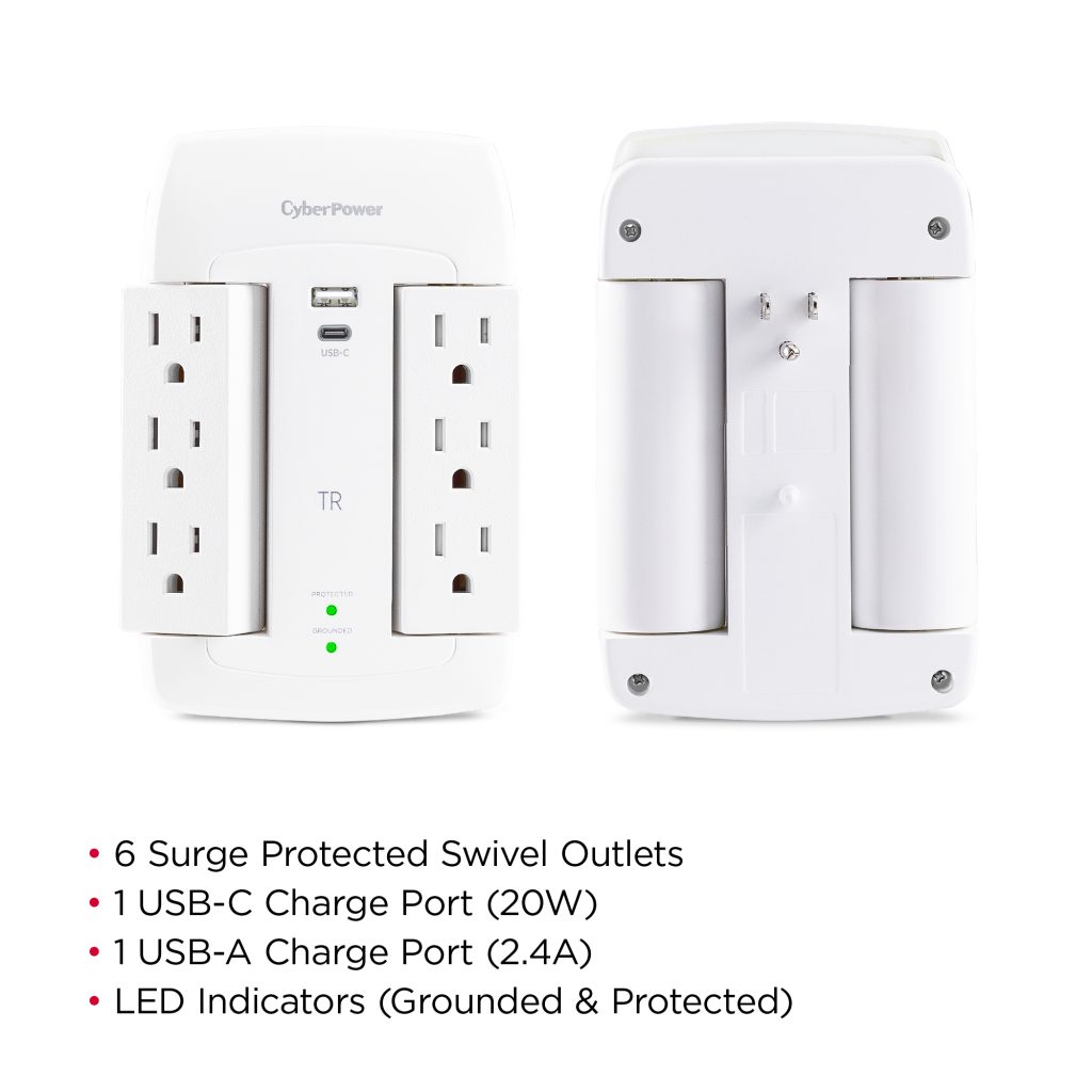 MP1058SSW - Surge / Power Strip Multi-Pack - Product Details, Specs ...