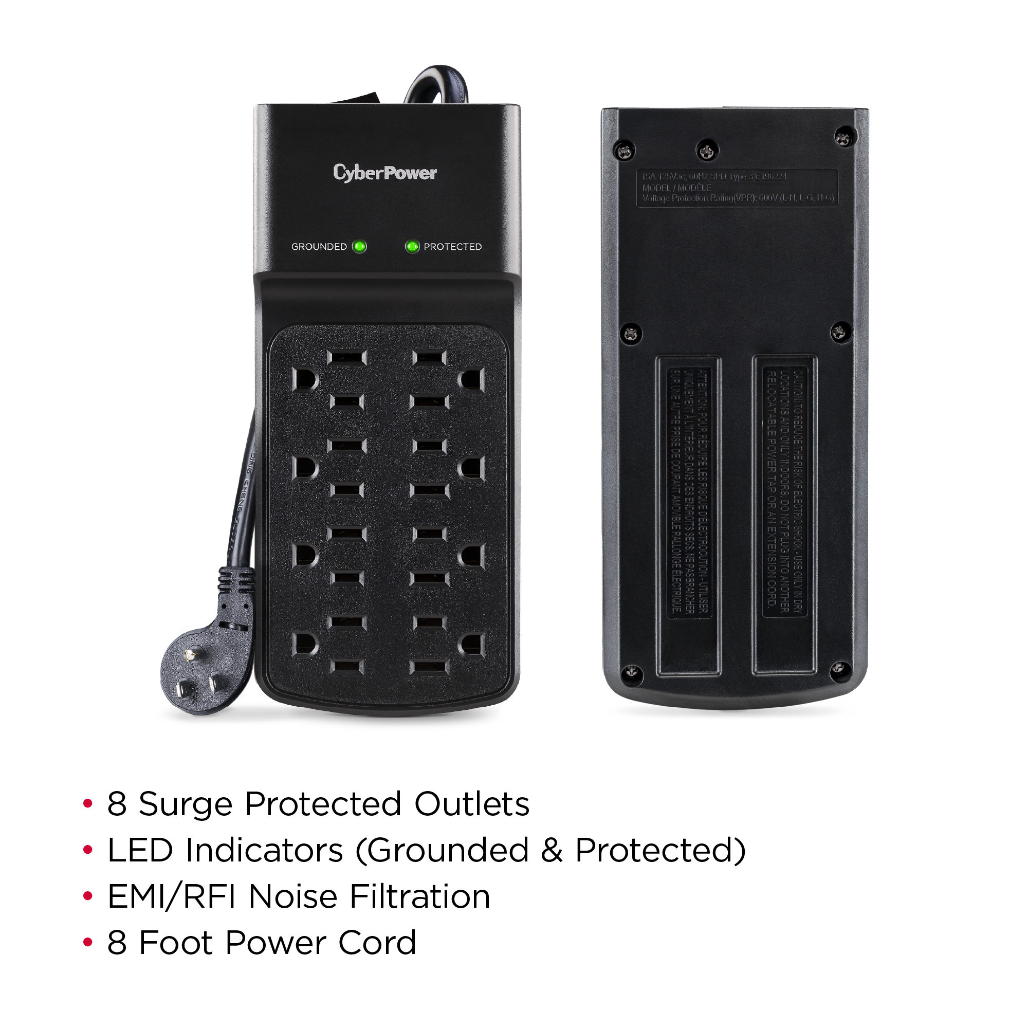 B808 - Essential Surge Protectors - Product Details, Specs, Downloads ...