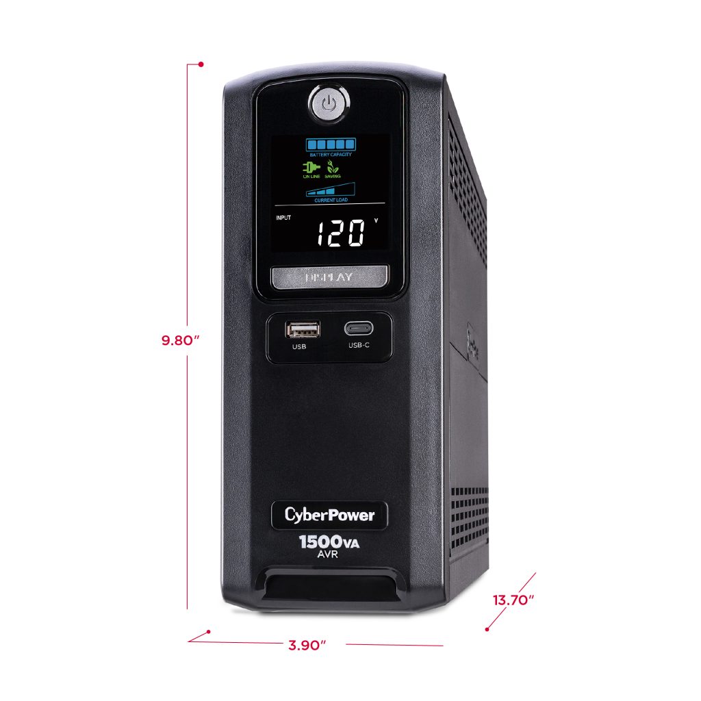 LX1500GU3 - Battery Backup - Product Details, Specs, Downloads | CyberPower