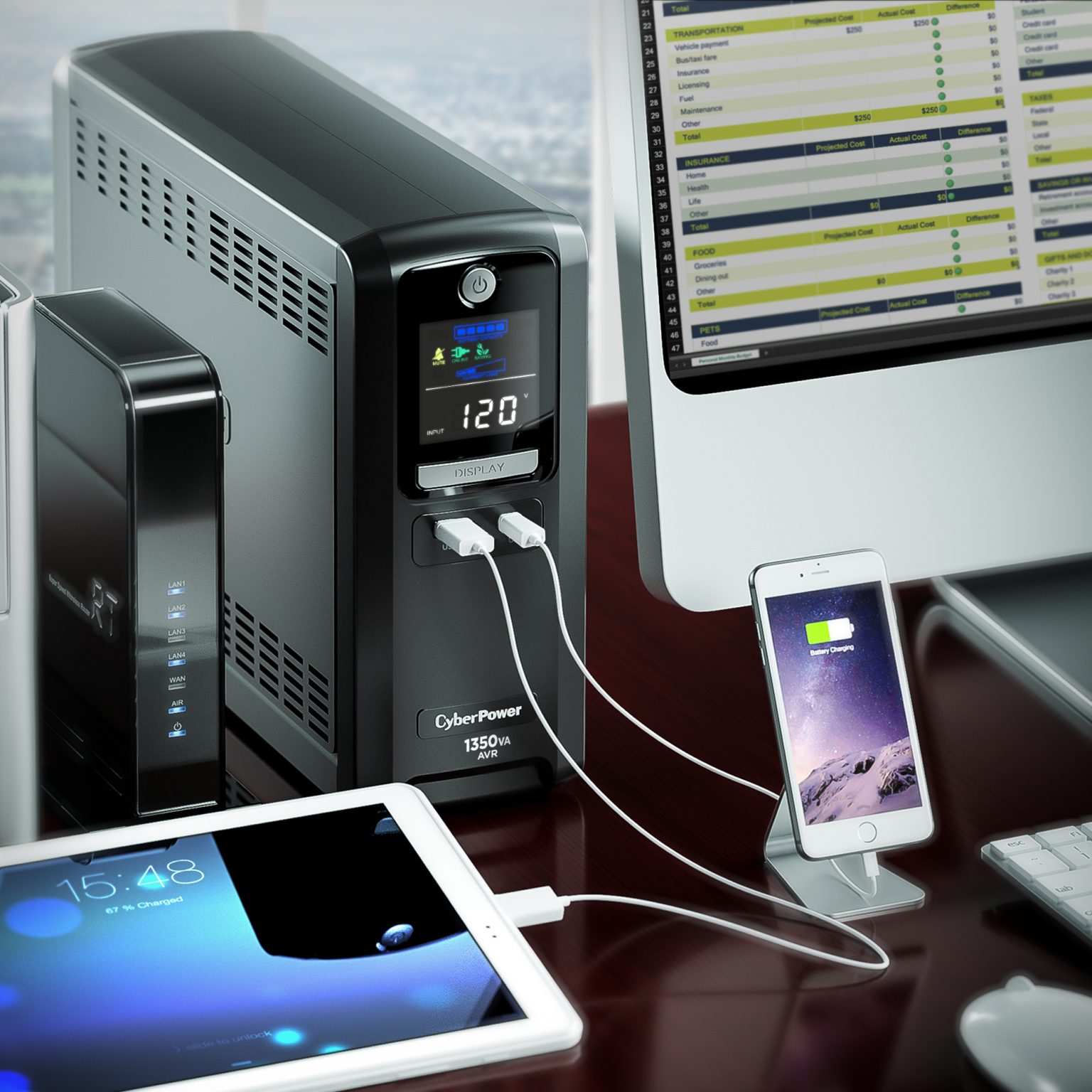 CST135UC2 - Battery Backup - Product Details, Specs, Downloads | CyberPower