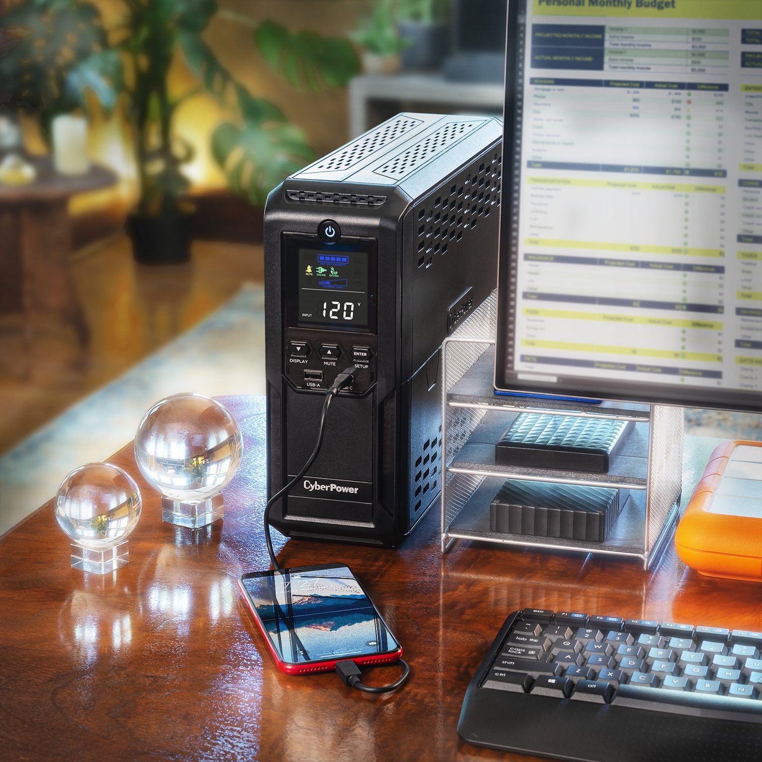 CP1350AVRLCD3 - Intelligent LCD UPS Series - Product Details, Specs ...