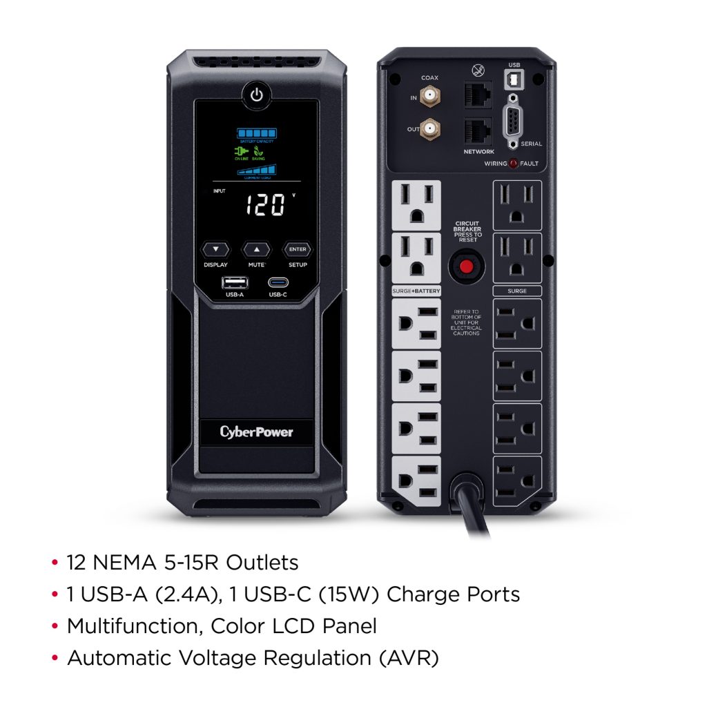 CP1500AVRLCD3 - Intelligent LCD UPS Series - Product Details, Specs ...