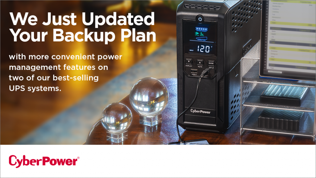 CyberPower Updates Intelligent LCD UPS Systems Series | CyberPower News
