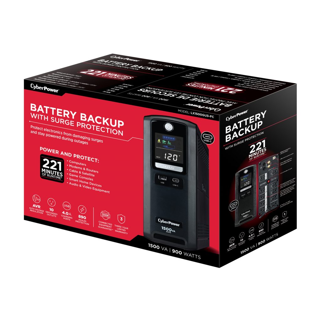 LX1500GU3-FC - Battery Backup - Product Details, Specs, Downloads ...