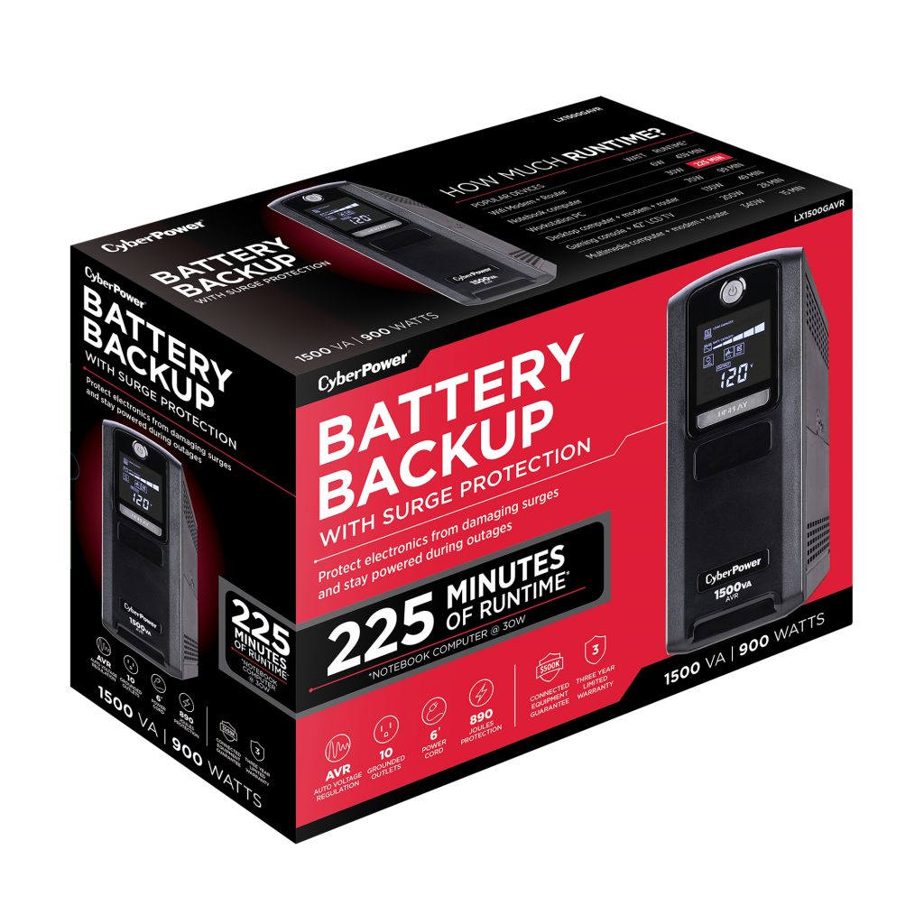 LX1500GAVR - Battery Backup - Product Details, Specs, Downloads ...
