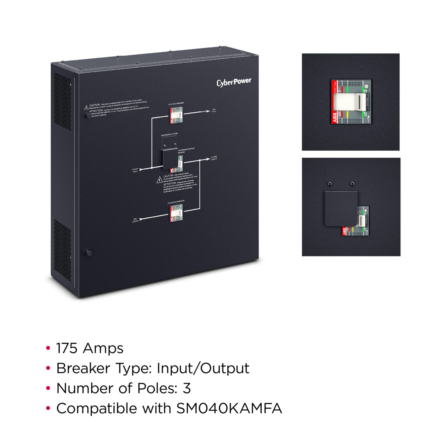 MBS175D5B - 3-Phase Maintenance Bypass Switch - Product Details, Specs ...