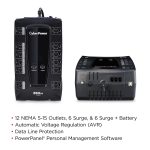 LE850G - Battery Backup - Product Details, Specs, Downloads | CyberPower