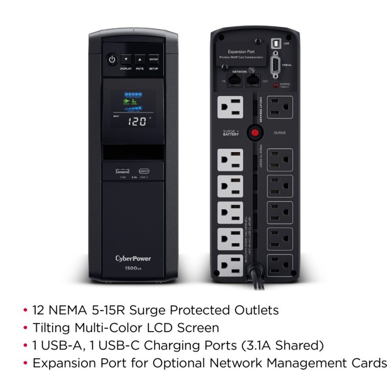 CP1500PFCLCD - PFC Sinewave UPS Series - Product Details, Specs ...