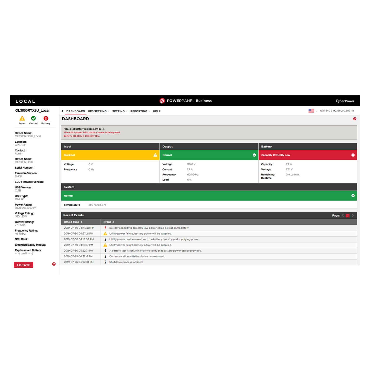 PowerPanel® Business Linux - Software - Product Details, Specs ...