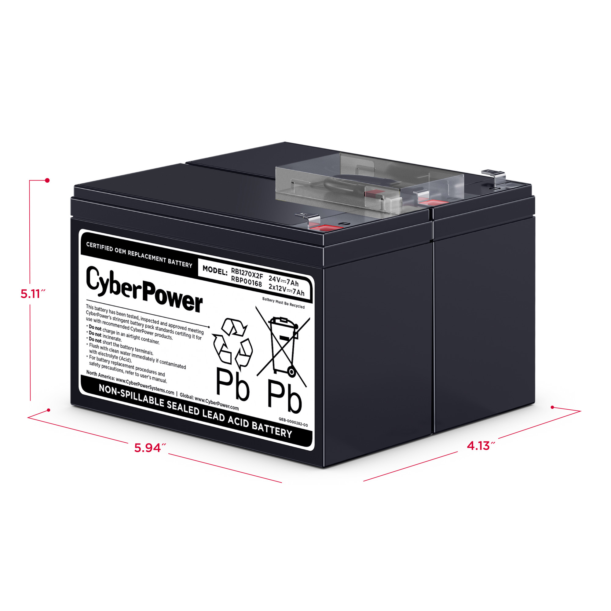 RB1270X2F - Replacement Batteries - Product Details, Specs, Downloads ...