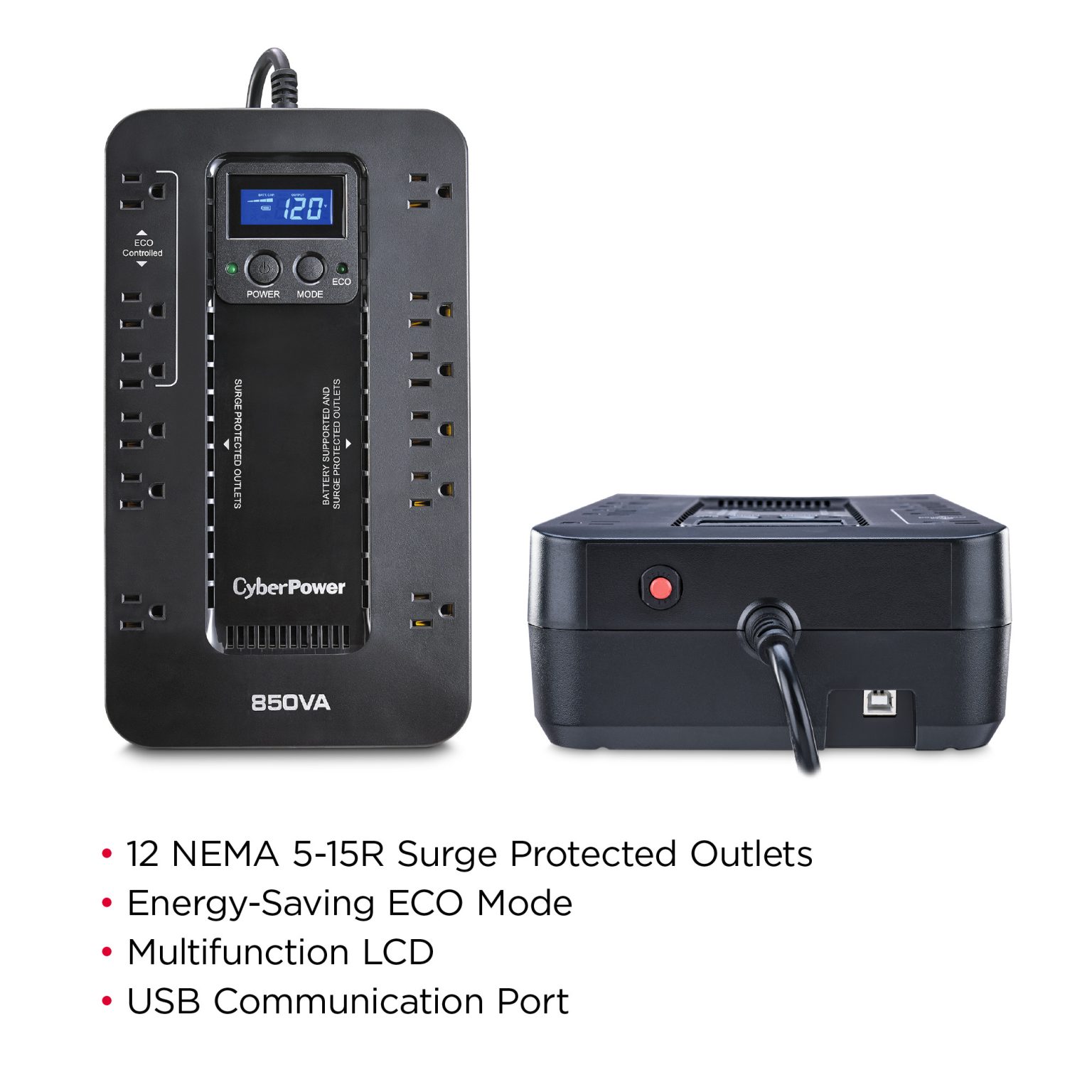 EC850LCD - Ecologic - Product Details, Specs, Downloads | CyberPower